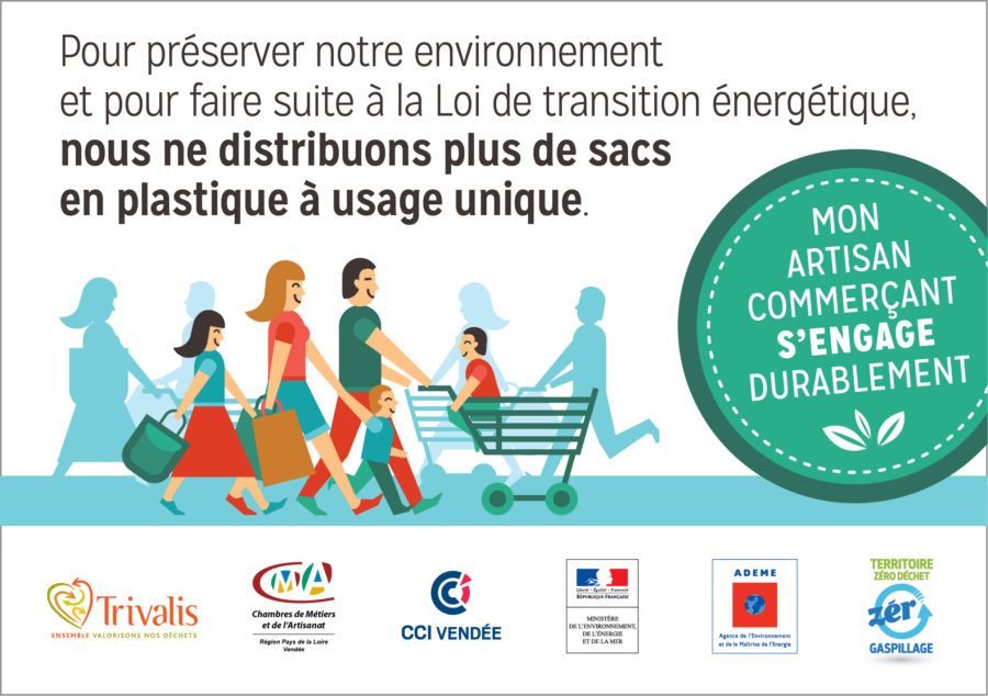Stop au sac plastique - Trivalis