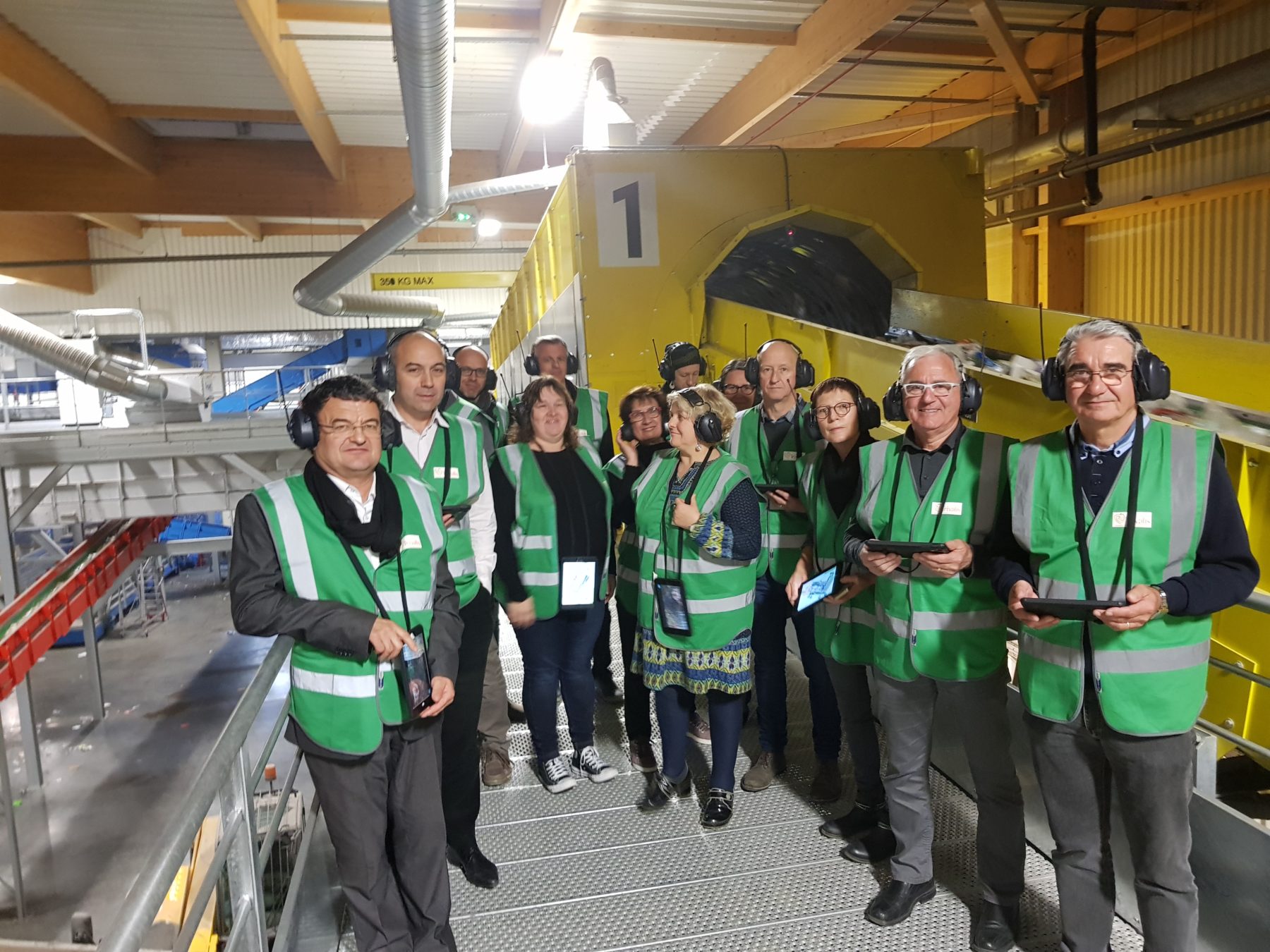 71 élus des collectivités ont visité VENDEE TRI - Trivalis